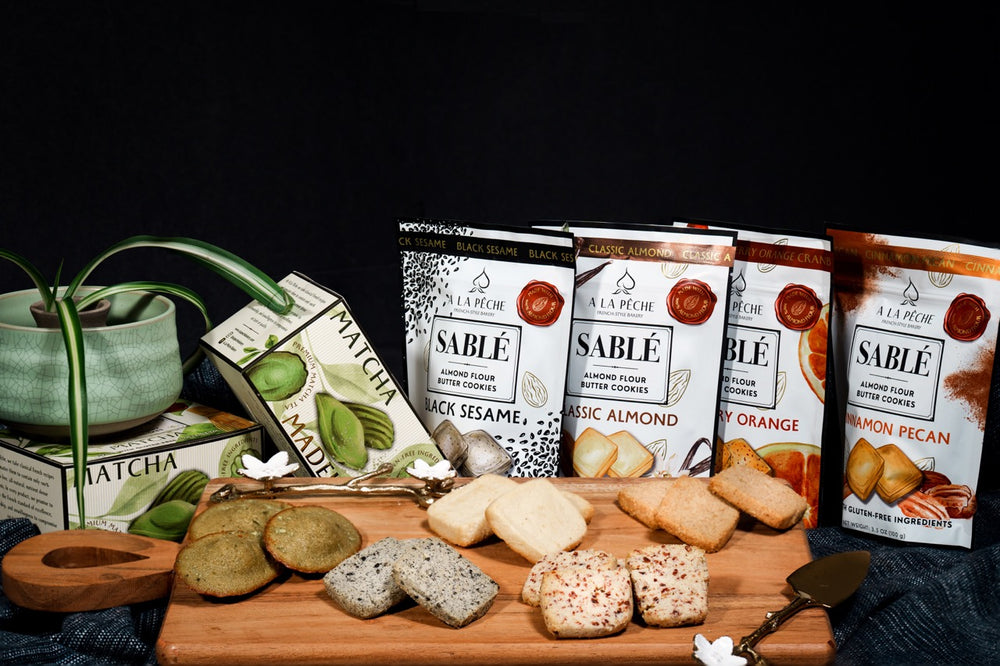 A La Pêche - Gluten-Free French-style Cookies